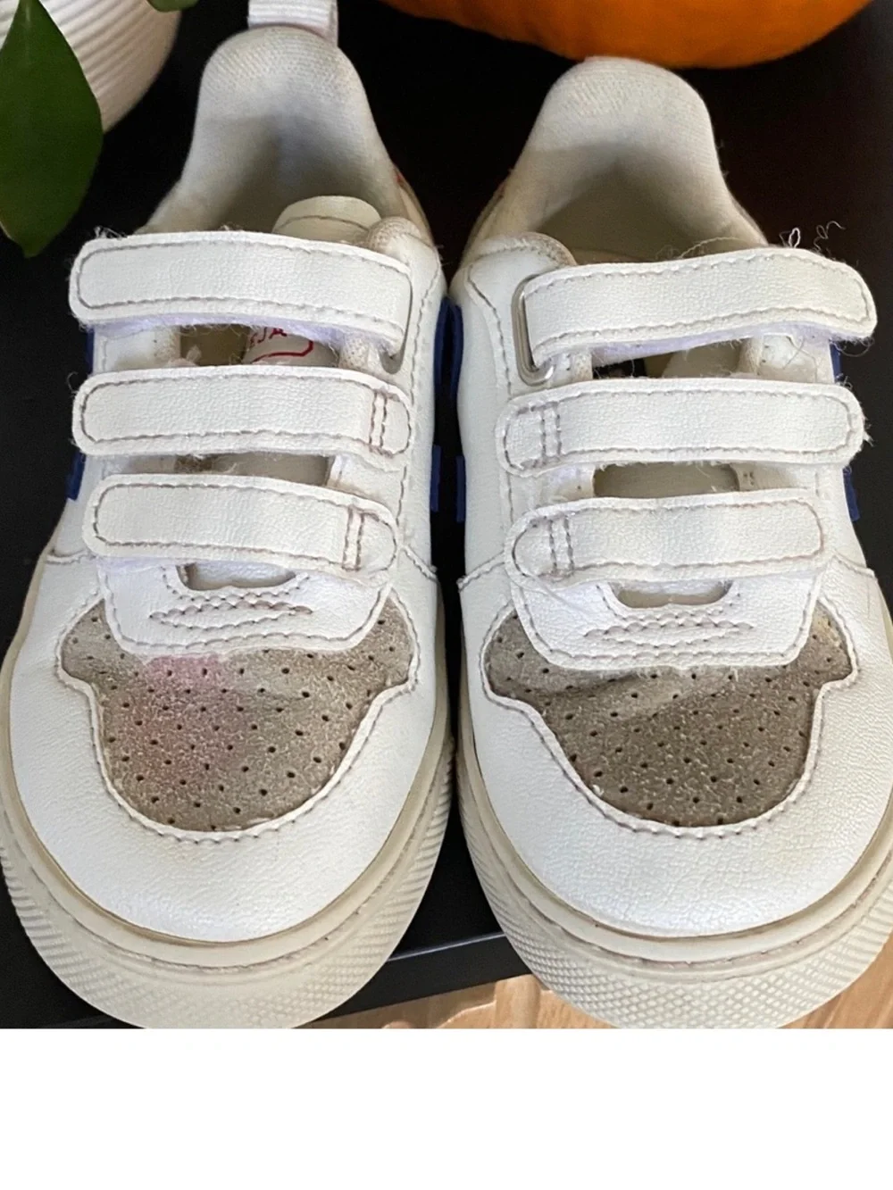 Veja | Shoes | Veja Velcro Kids Leather Sneakers | Poshmark
